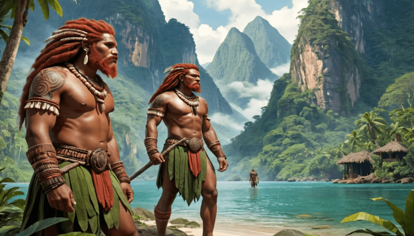 Les habitants de la légendaire Lémurie - Elishean 777