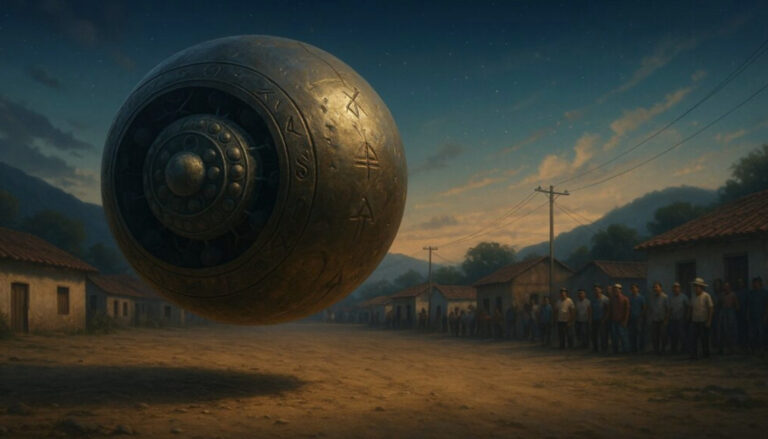 La mystérieuse sphère Buga tombée du ciel en Colombie - Elishean 777